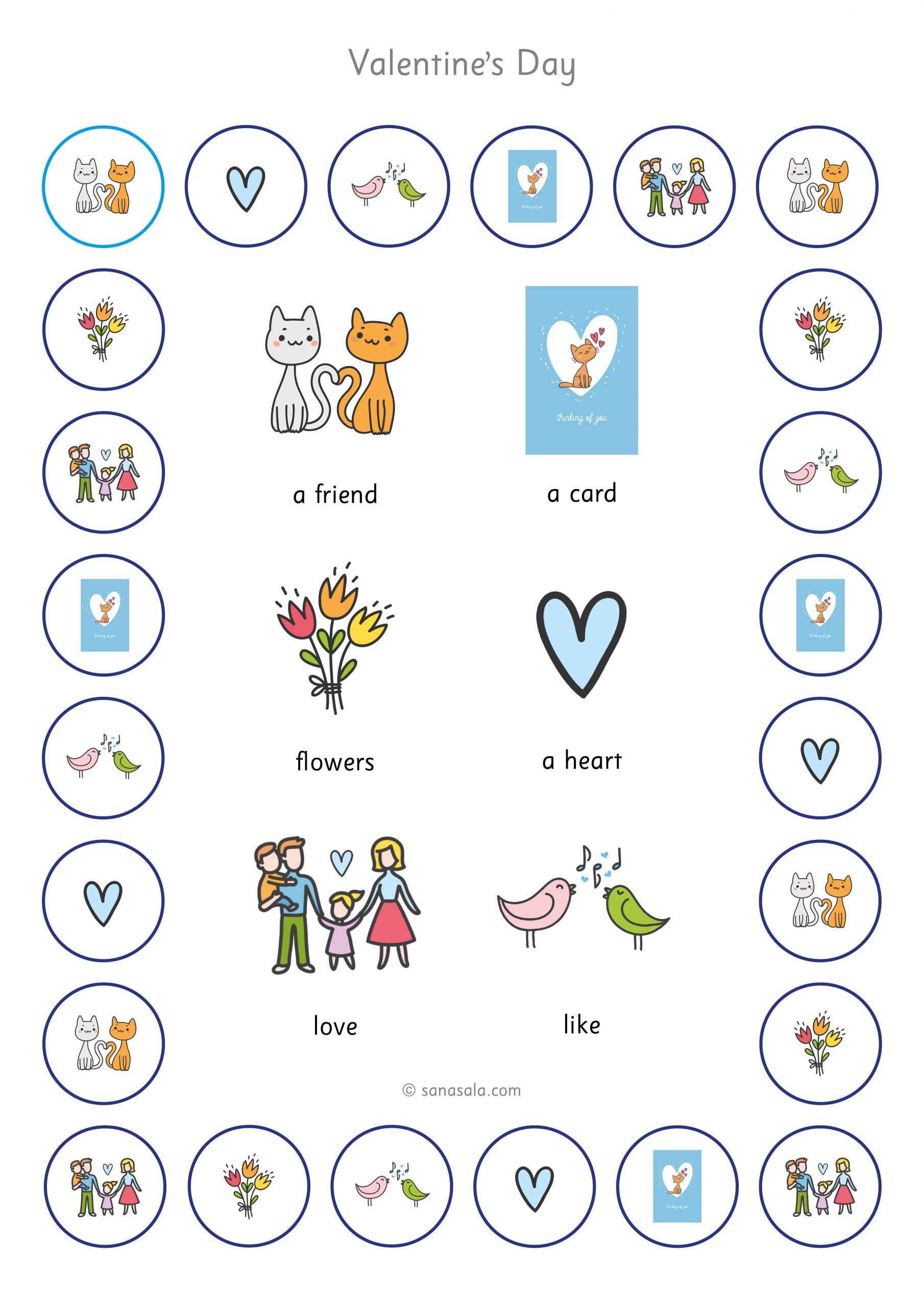 Valentine's Day - Games | Sanasala Learning